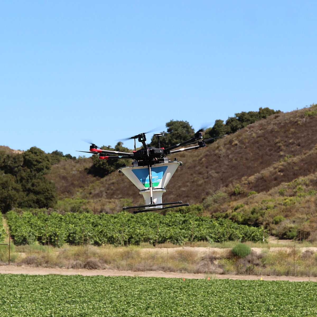 Natutec Drone Release System | Application of Natural Enemies over ...